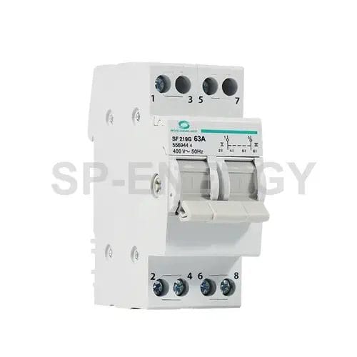 2P 63A Manual Changeover Switch – Safe Power Transfer