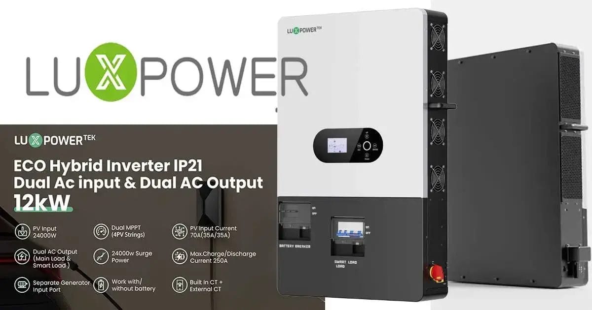 Luxpower 12kW Hybrid Inverter – Solar Energy for Homes